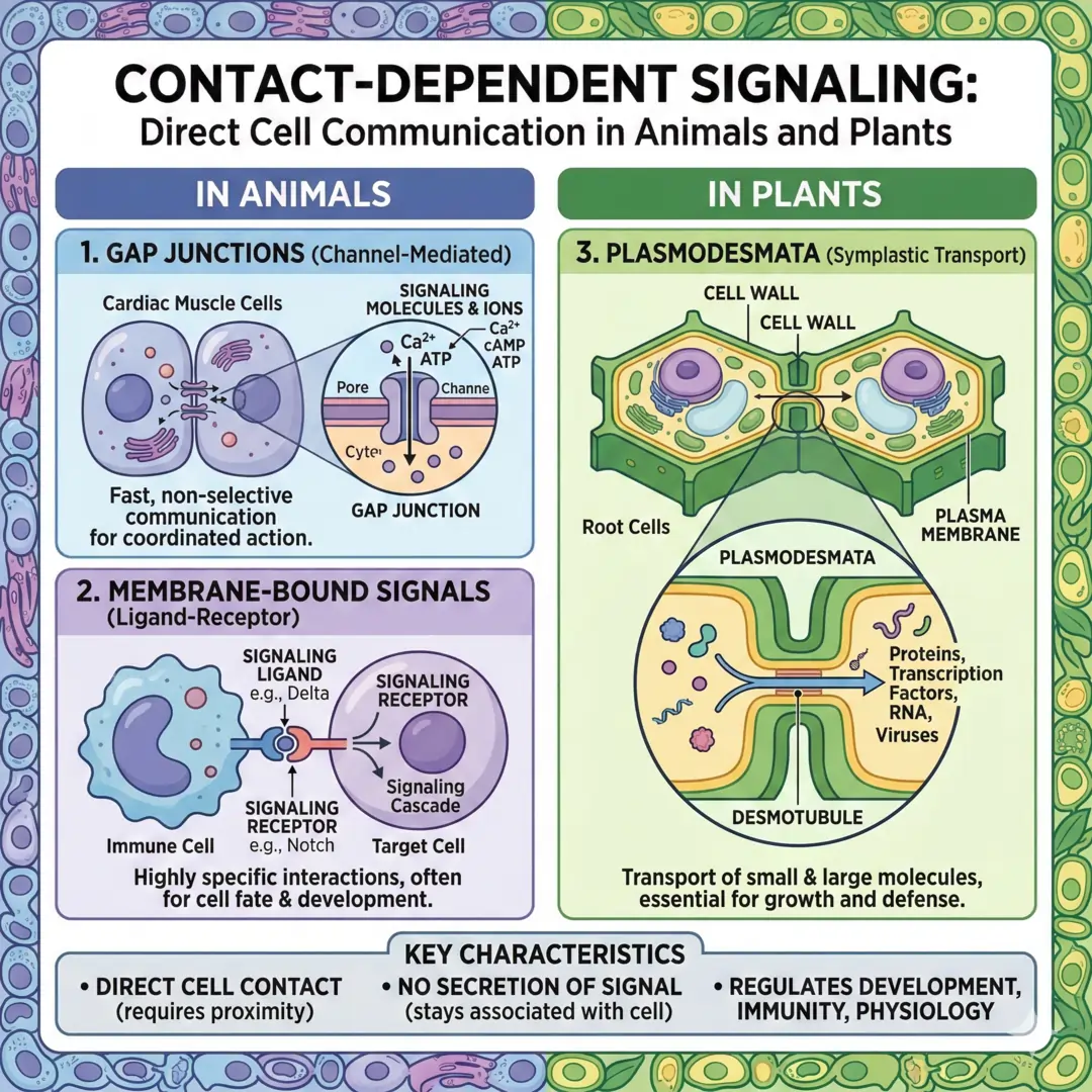 Contact-Dependent Signaling: Direct Cell Communication In Animals And ...