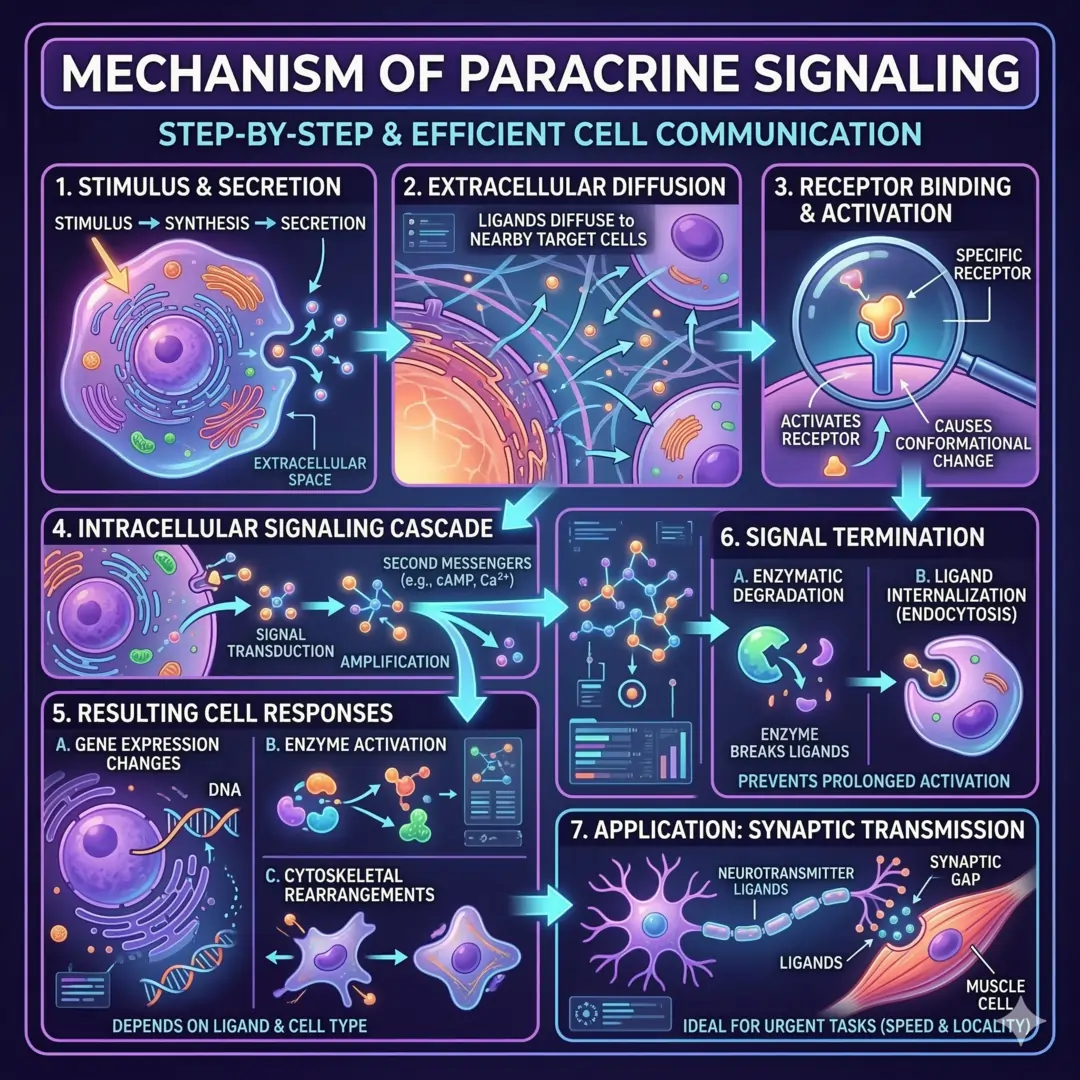 Paracrine Signaling: Definition, Mechanism, And Key Examples