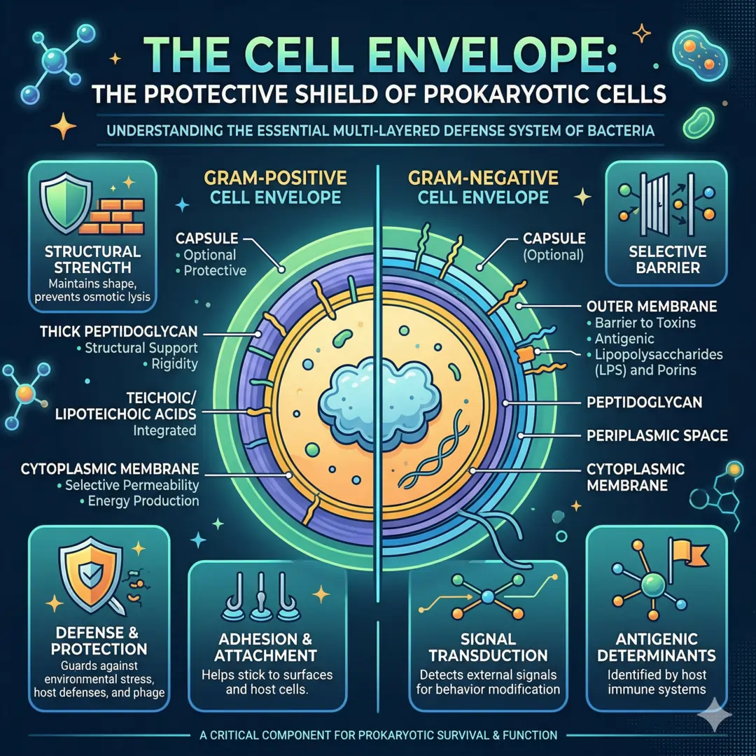 The Cell Envelope: The Protective Shield Of Prokaryotic Cells